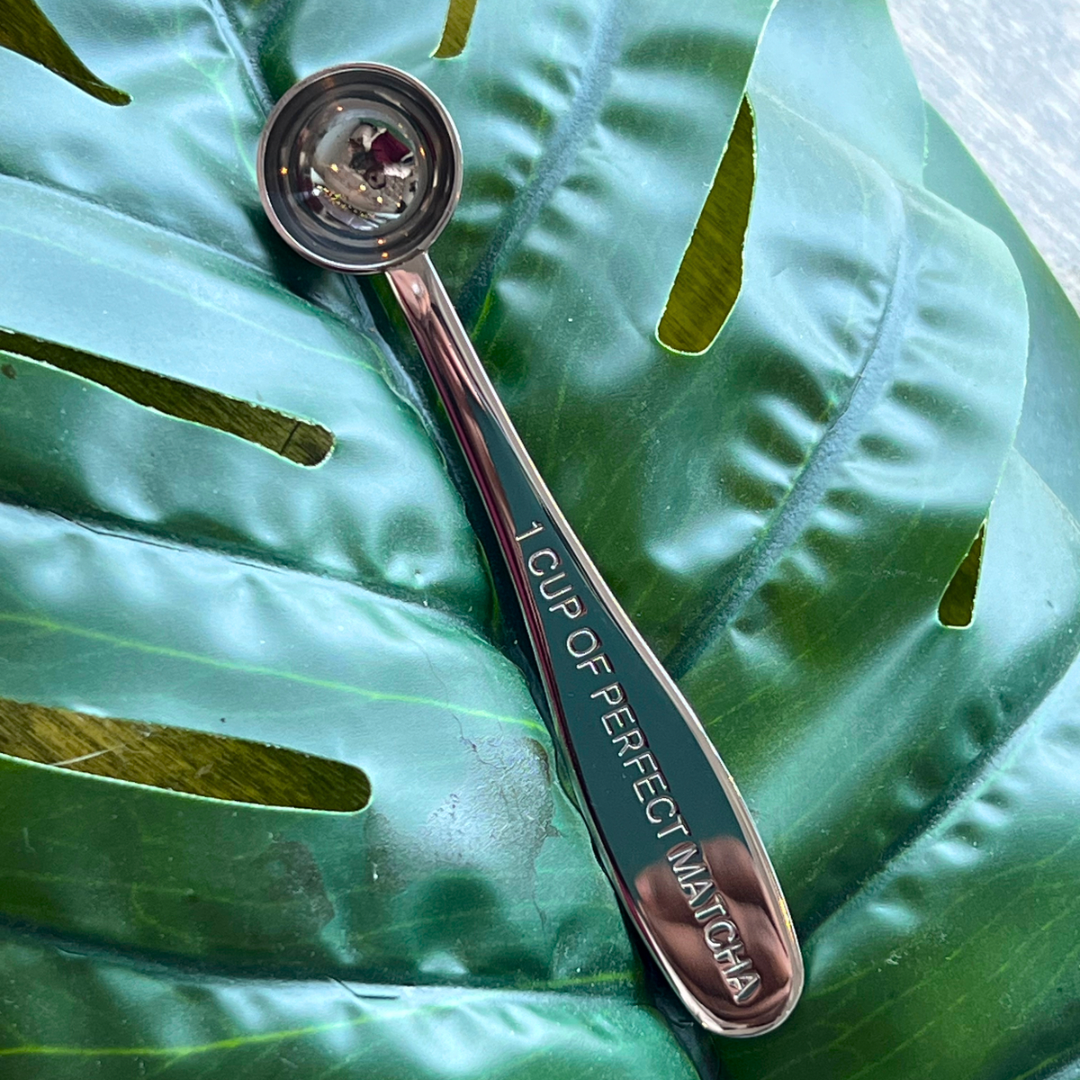 The "Perfect Matcha" teaspoon |The Irie Cup